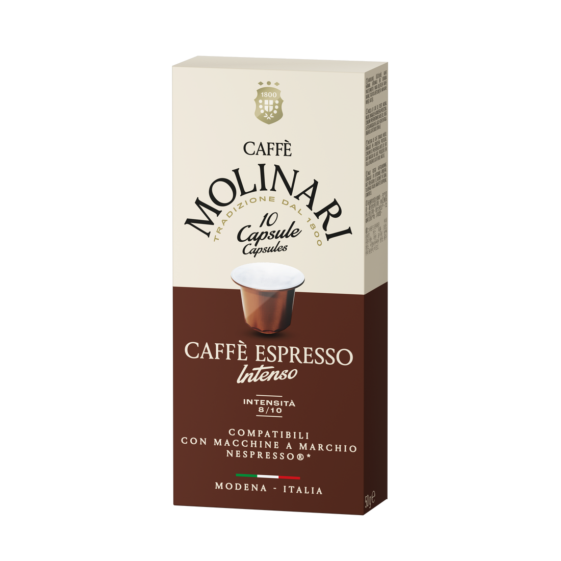 ESPRESSO INTENSO CAPSULES – Molinari Coffee